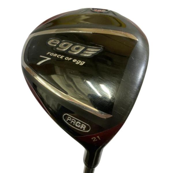 中古　Cランク　プロギア　ｅｇｇ　ｅｇｇ（２０１７）　　７Ｗ　フェアウェイウッド　ｅｇｇオリジナルカーボン 　フレックスＳＲ ロフト角:21.00