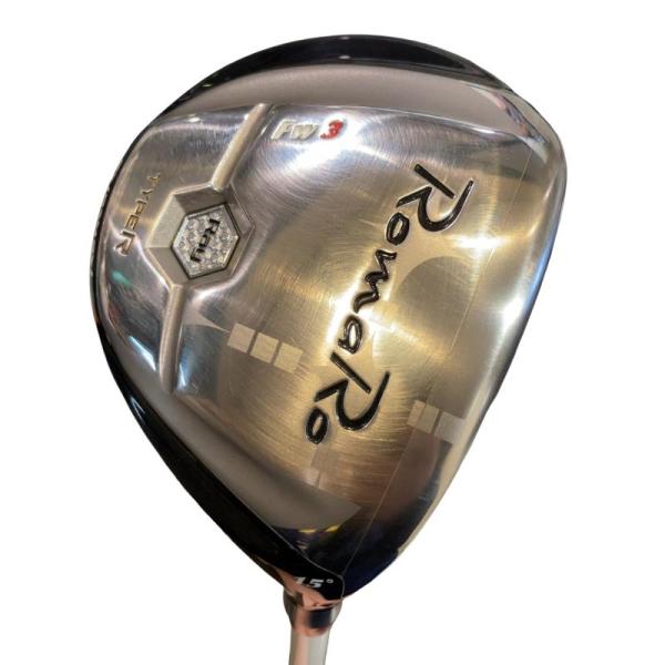 中古　Cランク　ＲｏｍａＲｏ　ＲｏｍａＲｏ　ＲｏｍａＲｏ　Ｒａｙ　ＴＹＰＥ　Ｒ　シルバー　３Ｗ　フェアウェイウッド　純正特注シャフト 　フレックスＳ ロフト角:15.00