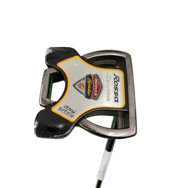 中古　Cランク　テーラーメイド　Ｒｏｓｓａ　ａｇｓｉ＋　Ｒｏｓｓａ　ａｇｓｉ＋　ｉｔｓｙ　ｂｉｔｓｙ　ＳＰＩＤＥＲ　センターシャフト　３４インチ　パター　スチール 　フレックスその他 ロフト角:2.50