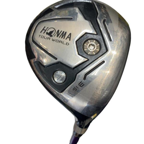 中古　Cランク　本間ゴルフ　ＴＯＵＲ　ＷＯＲＬＤ　ＴＯＵＲ　ＷＯＲＬＤ　ＴＷ７２７　３Ｗ（１５°）　フェアウェイウッド　ＶＩＺＡＲＤ　ＹＺ７５ 　フレックスＳ ロフト角:15.00