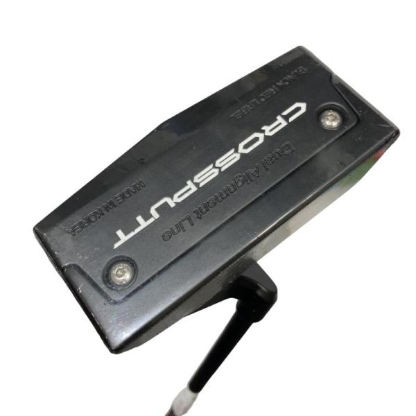 中古　Nランク　ＣＲＯＳＳＰＵＴＴ　ＣＲＯＳＳＰＵＴＴ　ＣＲＯＳＳＰＵＴＴ　Ｅｄｇｅ１．０（ブラック）　３４インチ　パター　スチール 　フレックスその他 ロフト角:3.00