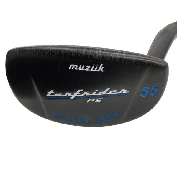 中古　Cランク　ｍｕｚｉｉｋ　ｍｕｚｉｉｋ　ｍｕｚｉｉｋ　ＴＵＲＦＲＩＤＥＲ　ＰＵＴＴＥＲ　ＳＡＮＤ　５５（カスタム）　ウェッジ　スチール 　フレックスその他 ロフト角:55.00