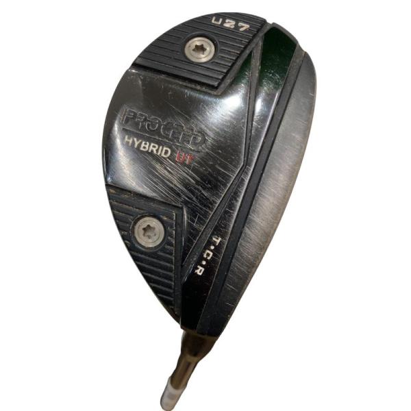 中古　Cランク　ジャスティック　ＰＲＯＣＥＥＤ　ＰＲＯＣＥＥＤ　ＴＯＵＲ　ＣＯＮＱＵＥＳＴ　Ｒ　ＨＹＢＲＩＤ　ＵＴ　２７°　ユーティリティ　リシャフト 　フレックスその他 ロフト角:27.00