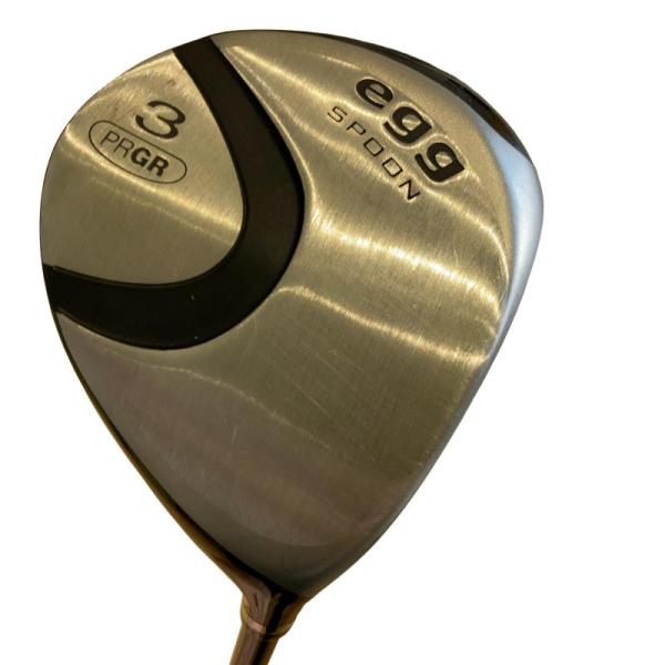 中古　Cランク　プロギア　ｅｇｇ　ｅｇｇ　ＰＸ−０３Ｄ　ＳＰＯＯＮ　３Ｗ（１５°）　フェアウェイウッド　ｅｇｇオリジナルカーボン 　フレックスＳＲ ロフト角:15.00