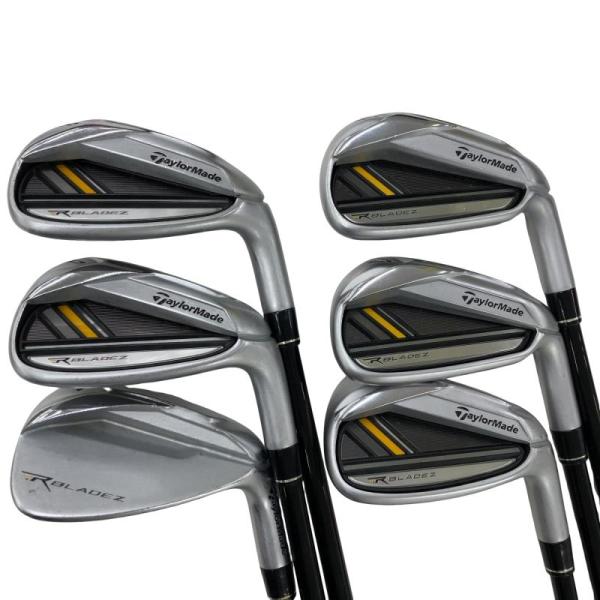 中古　Cランク　テーラーメイド　ＲＯＣＫＥＴ　ＢＬＡＤＥＺ　ＲＯＣＫＥＴ　ＢＬＡＤＥＺ　　６Ｓ（実本数：６本セット）　アイアンセット　ＴＭ７−１１３ 　フレックスＲ ロフト角:23.00