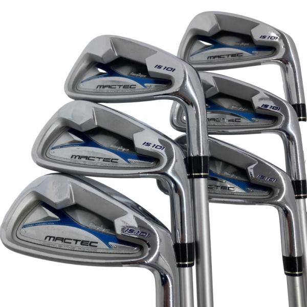 中古　Dランク　マグレガー　ＭＡＣＴＥＣ　ＭＡＣＴＥＣ　ＩＳ　１０１　６Ｓ（実本数：６本セット）　アイアンセット　ＭＡＣＴＥＣ　ＩＳ５３５５Ｎ 　フレックスＲ ロフト角:24.00