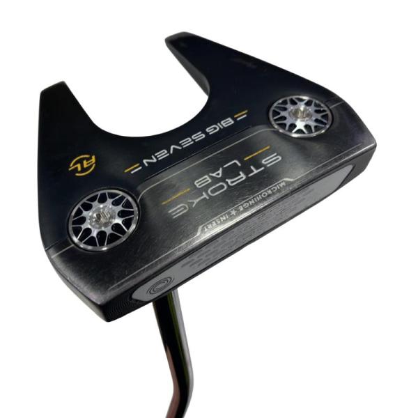 中古　Cランク　オデッセイ　ＳＴＲＯＫＥ　ＬＡＢ　ＢＬＡＣＫ　ＳＴＲＯＫＥ　ＬＡＢ　ＢＬＡＣＫ　ＢＩＧ　ＳＥＶＥＮ　ＡＲＭＬＯＣＫ　３９インチ　パター　ＳＴＲＯＫＥ　ＬＡＢ　ＢＬＡＣＫ 　フレックスその他 ロフト角:7.00