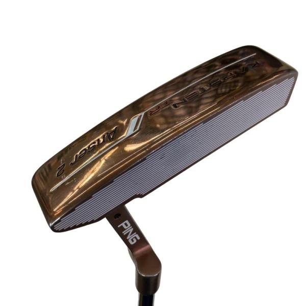 中古　Cランク　ピン　ＫＡＲＳＴＥＮ　ＴＲ　ＫＡＲＳＴＥＮ　ＴＲ　Ａｎｓｅｒ　２　３４．０インチ　パター　スチール 　フレックスその他 ロフト角:0.00