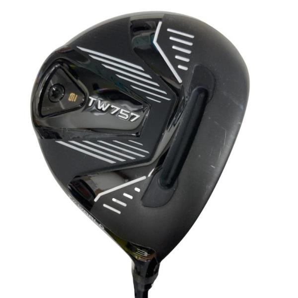 中古　Dランク　本間ゴルフ　ＴＯＵＲ　ＷＯＲＬＤ　ＴＯＵＲ　ＷＯＲＬＤ　ＴＷ７５７　３Ｗ　フェアウェイウッド　ＶＩＺＡＲＤ　ｆｏｒ　ＴＷ７５７（ＦＷ） 　フレックスＲ ロフト角:15.00