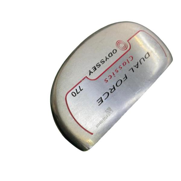 中古　Cランク　オデッセイ　ＤＵＡＬ　ＦＯＲＣＥ　Ｃｌａｓｓｉｃｓ　ＤＵＡＬ　ＦＯＲＣＥ　Ｃｌａｓｓｉｃｓ　７７０　３４インチ　パター　スチール 　フレックスその他 ロフト角:3.00