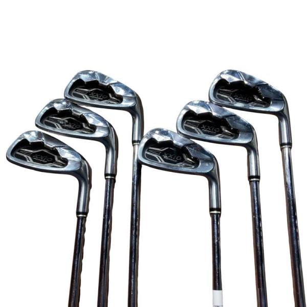 中古　Dランク　ダンロップ　ＸＸＩＯ　ＸＸＩＯ　ＦＯＲＧＥＤ（２０１１）　　６Ｓ（実本数：６本セット）　アイアンセット　ＮＳ　ＰＲＯ　９５０ＧＨ 　フレックスＲ ロフト角:24.00
