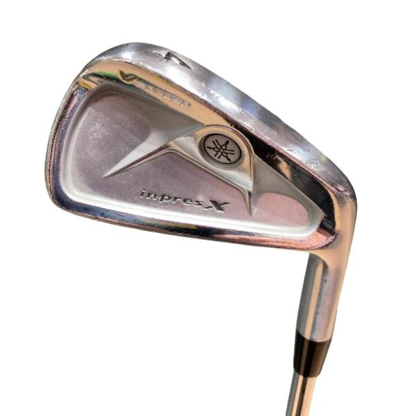 中古　Cランク　ヤマハ　ｉｎｐｒｅｓ　Ｘ　ｉｎｐｒｅｓ　Ｘ　Ｖ　ＦＯＲＧＥＤ（２０１０）　＃４　単品アイアン　Ｄｙｎａｍｉｃ　Ｇｏｌｄ 　フレックスＳ ロフト角:22.00