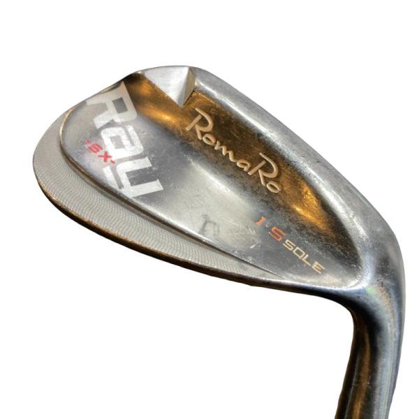 中古　Cランク　ＲｏｍａＲｏ　ＲｏｍａＲｏ　ＲｏｍａＲｏ　Ｒａｙ　ＳＸ　ブラック　Ｉ−Ｓ　ＳＯＬＥ　５４°　ウェッジ　Ｄｙｎａｍｉｃ　Ｇｏｌｄ 　フレックスＳ ロフト角:54.00