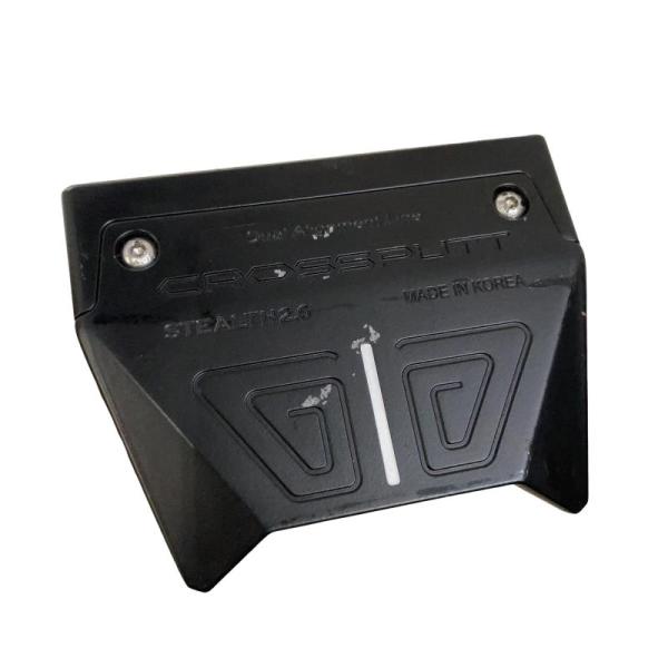 中古　Cランク　ＣＲＯＳＳＰＵＴＴ　ＣＲＯＳＳＰＵＴＴ　ＣＲＯＳＳＰＵＴＴ　ＳＴＥＡＬＴＨ２．０（ブラック）　３４インチ　パター　スチール 　フレックスその他 ロフト角:3.00