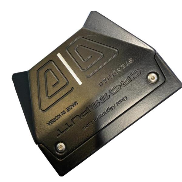 中古　Cランク　ＣＲＯＳＳＰＵＴＴ　ＣＲＯＳＳＰＵＴＴ　ＣＲＯＳＳＰＵＴＴ　ＳＴＥＡＬＴＨ２．０（ブラック）　３４インチ　パター　スチール 　フレックスその他 ロフト角:3.00