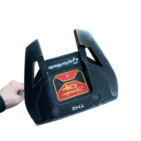中古　Eランク　テーラーメイド　Ｓｐｉｄｅｒ　ＧＴｘ　ＴＲＵＳＳ　Ｓｐｉｄｅｒ　ＧＴｘ　ＴＲＵＳＳ　ＢＬＡＣＫ　ＴＭ２　３４インチ　パター　スチール 　フレックスその他 ロフト角:3.00