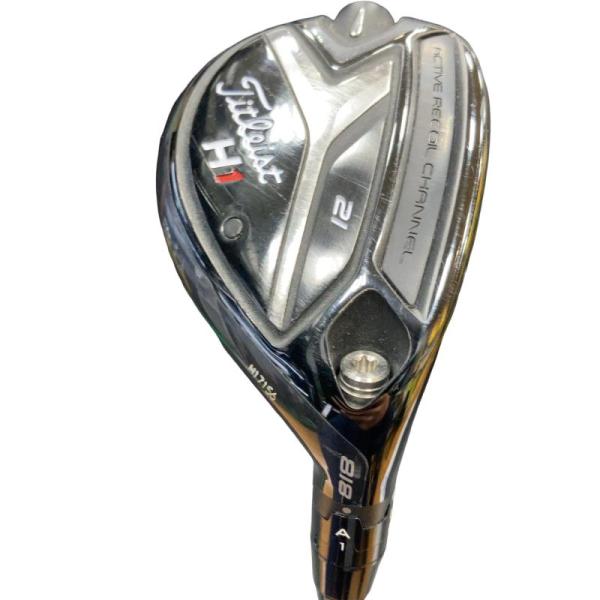 中古　Cランク　タイトリスト　８１８　８１８　Ｈ１　２１°　ユーティリティ　ＡＭＴ　ＴＯＵＲ　ＷＨＩＴＥ 　フレックスＳ ロフト角:21.00