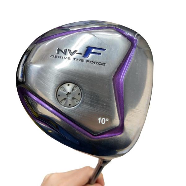 中古　Cランク　マグレガー　ＭＡＣＴＥＣ　ＭＡＣＴＥＣ　ＮＶ−Ｆ　Ｔｙｐｅ−１　１０°　ドライバー　Ｍｏｔｏｒｅ　ＭＦ−３９４２（ブルー） 　フレックスＳＲ ロフト角:10.00