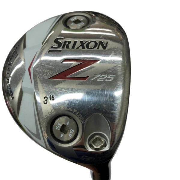 中古　Cランク　ダンロップ　ＳＲＩＸＯＮ　ＳＲＩＸＯＮ　Ｚ７２５　３Ｗ　フェアウェイウッド　Ｍｉｙａｚａｋｉ　ＫＥＮＡ　Ｂｌｕｅ　６ 　フレックスＳ ロフト角:15.00