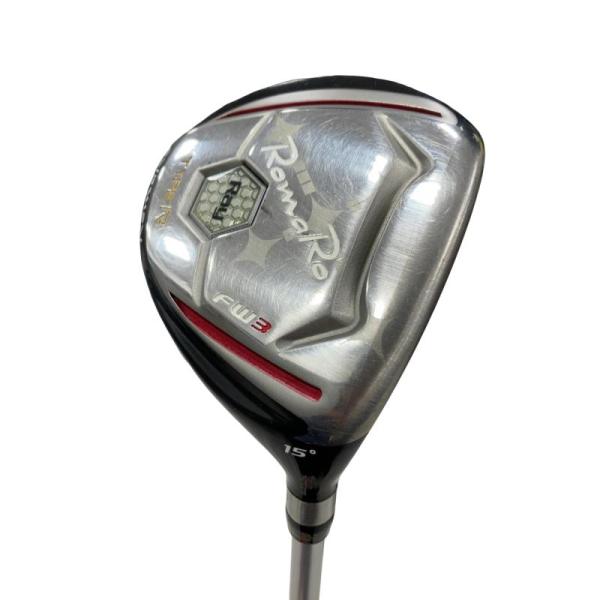 中古　Cランク　ＲｏｍａＲｏ　ＲｏｍａＲｏ　ＲｏｍａＲｏ　Ｒａｙ　ＴＹＰＥ　Ｒ　シルバー（２０１７）　３Ｗ　フェアウェイウッド　純正特注シャフト 　フレックスＳ ロフト角:15.00
