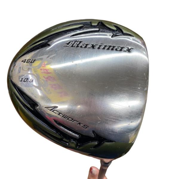 中古　Cランク　ワークスゴルフ　Ａｃｔｗｏｒｋｓ　Ａｃｔｗｏｒｋｓ　ＭＡＸＩＭＡＸ　１０．５°　ドライバー　リシャフト 　フレックスその他 ロフト角:10.50