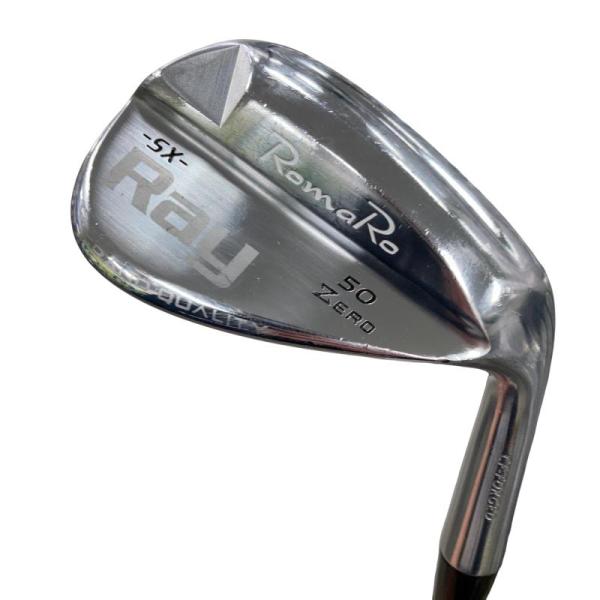中古　Cランク　ＲｏｍａＲｏ　ＲｏｍａＲｏ　ＲｏｍａＲｏ　Ｒａｙ　ＳＸ−ＺＥＲＯ　５０°　ウェッジ　Ｄｙｎａｍｉｃ　Ｇｏｌｄ 　フレックスＳ ロフト角:50.00
