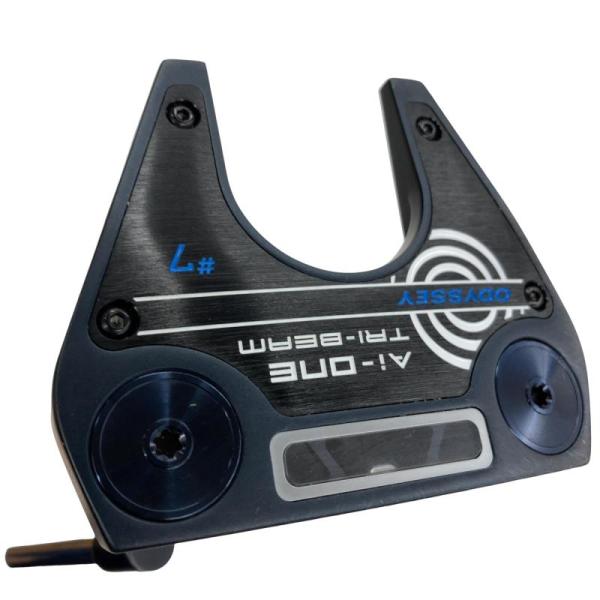 中古　Dランク　オデッセイ　Ａｉ−ＯＮＥ　ＴＲＩ−ＢＥＡＭ　Ａｉ−ＯＮＥ　ＴＲＩ−ＢＥＡＭ　＃７　３３インチ　パター　ＳＴＲＯＫＥ　ＬＡＢ　９０　スチール 　フレックスその他 ロフト角:0.00
