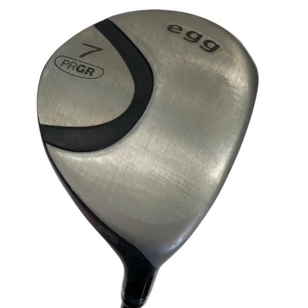 中古　Cランク　プロギア　ｅｇｇ　ｅｇｇ　ＰＸ−０３Ｄ　７Ｗ　フェアウェイウッド　ｅｇｇオリジナルカーボン 　フレックスＳＲ ロフト角:21.00