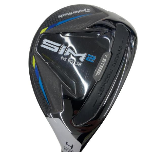 中古　Cランク　テーラーメイド　ＳＩＭ２　ＳＩＭ２　ＭＡＸ　Ｕ４　ユーティリティ　リシャフト 　フレックスその他 ロフト角:22.00