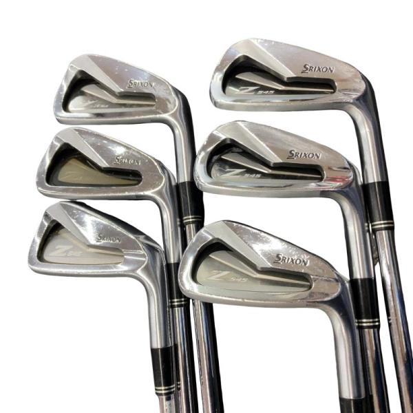 中古　Dランク　ダンロップ　ＳＲＩＸＯＮ　ＳＲＩＸＯＮ　Ｚ５４５　　６Ｓ（実本数：６本セット）　アイアンセット　ＮＳ　ＰＲＯ　９８０ＧＨ　Ｄ．Ｓ．Ｔ 　フレックスＲ ロフト角:24.00