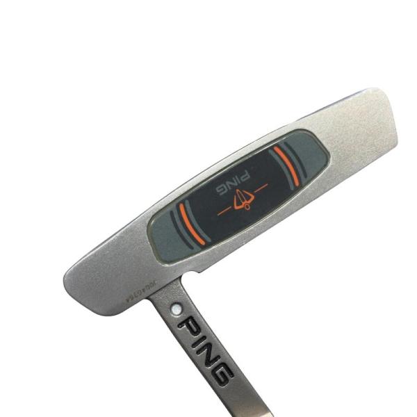 中古　Cランク　ピン　ｉ−ＳＥＲＩＥＳ　ｉ−ＳＥＲＩＥＳ　ＨＡＬＦ（１／２）　Ｍｏｏｎ　３４．０インチ　パター　スチール 　フレックスその他 ロフト角:0.00