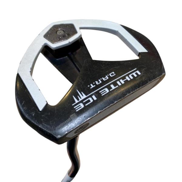 中古　Cランク　オデッセイ　ＷＨＩＴＥ　ＩＣＥ　ＷＨＩＴＥ　ＩＣＥ　Ｄ．Ａ．Ｒ．Ｔ．　３４インチ　パター　スチール 　フレックスその他 ロフト角:3.00