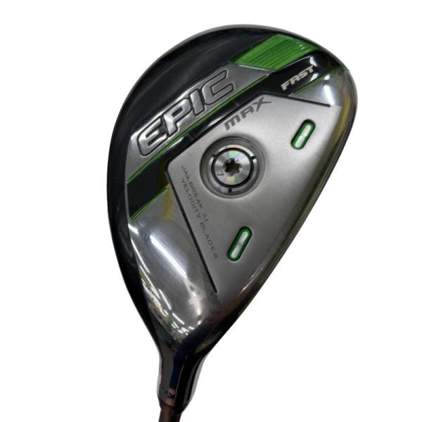 中古　Cランク　キャロウェイ　ＥＰＩＣ　ＥＰＩＣ　ＭＡＸ　ＦＡＳＴ　Ｕ４　ユーティリティ　Ｆｕｊｉｋｕｒａ　ＭＣ　７０　ｆｏｒ　ＣＷ 　フレックスＳ ロフト角:20.00