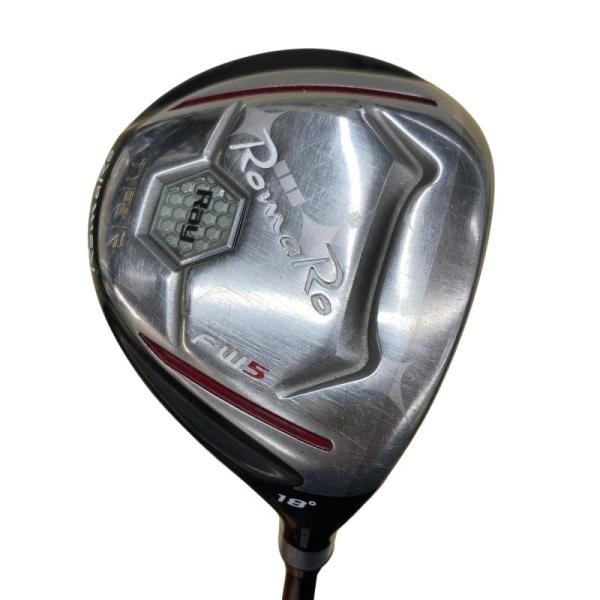 中古　Cランク　ＲｏｍａＲｏ　ＲｏｍａＲｏ　ＲｏｍａＲｏ　Ｒａｙ　ＴＹＰＥ　Ｒ　シルバー（２０１７）　５Ｗ　フェアウェイウッド　リシャフト 　フレックスその他 ロフト角:18.00