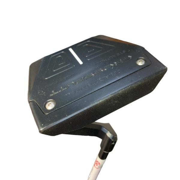 中古　Cランク　ＣＲＯＳＳＰＵＴＴ　ＣＲＯＳＳＰＵＴＴ　ＣＲＯＳＳＰＵＴＴ　ＳＴＥＡＬＴＨ２．０（ブラック）　３４インチ　パター　スチール 　フレックスその他 ロフト角:3.00