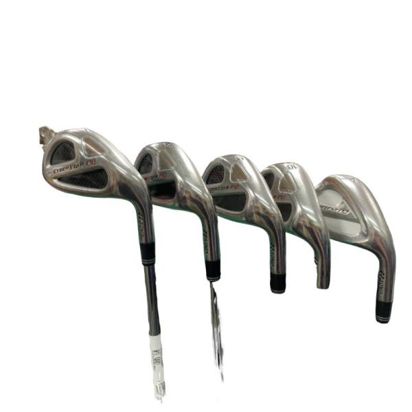 中古　Cランク　ヨネックス　ＣＹＢＥＲ　ＳＴＡＲ　ＣＹＢＥＲ　ＳＴＡＲ　ＰＢ　　７Ｓ（実本数：５本セット）　アイアンセット　ＮＳ　ＰＲＯ　８５０ＧＨ 　フレックスＲ ロフト角:24.00
