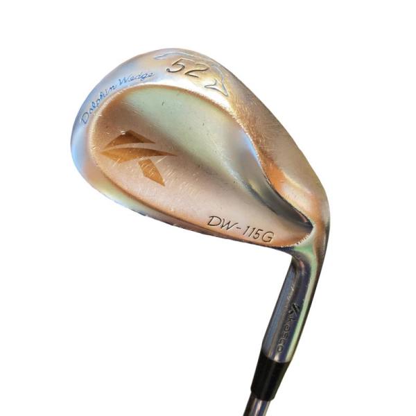 中古　Dランク　キャスコ　Ｄｏｌｐｈｉｎ　Ｗｅｄｇｅ　Ｄｏｌｐｈｉｎ　Ｗｅｄｇｅ　ＤＷ−１１５Ｇ　５２°　ウェッジ　ＮＳ　ＰＲＯ　９５０ＧＨ 　フレックスＳ ロフト角:52.00