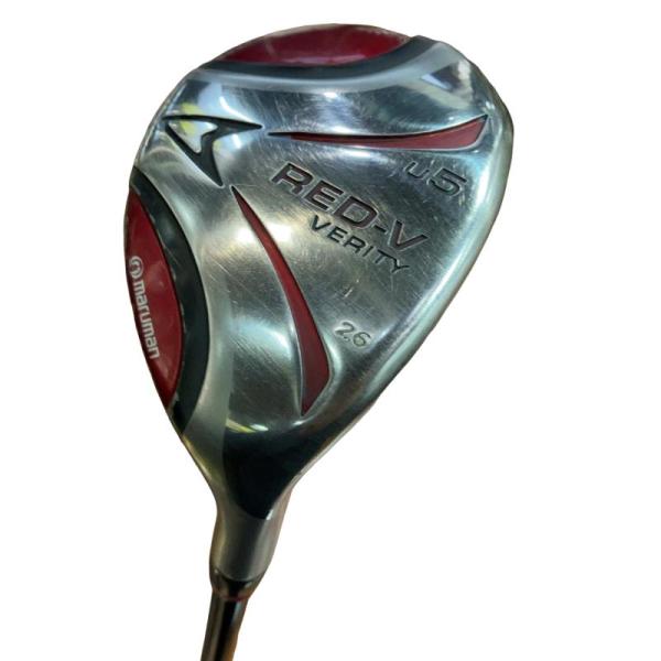 中古　Dランク　マジェスティゴルフ（旧マルマン）　Ｖｅｒｉｔｙ　Ｖｅｒｉｔｙ　ＲＥＤ−Ｖ　Ｕ５　ユーティリティ　Ｖｅｒｉｔｙ　ＲＥＤ−Ｖ（ＵＴ） 　フレックスＲ ロフト角:26.00