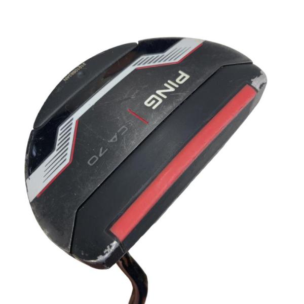 中古　Dランク　ピン　ＰＩＮＧ　ＰＩＮＧ　ＣＡ　７０（２０２１）　３４インチ（ＰＰ５８）　パター　スチール 　フレックスその他 ロフト角:3.00
