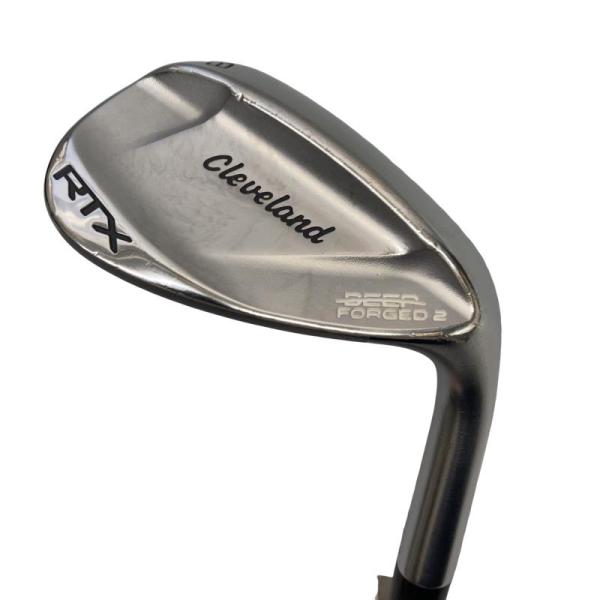 中古　Dランク　クリーブランド　Ｃｌｅｖｅｌａｎｄ　Ｃｌｅｖｅｌａｎｄ　ＲＴＸ　ＤＥＥＰ　ＦＯＲＧＥＤ　２　５８°／１２°　ウェッジ　Ｄｙｎａｍｉｃ　Ｇｏｌｄ 　フレックスＳ ロフト角:58.00
