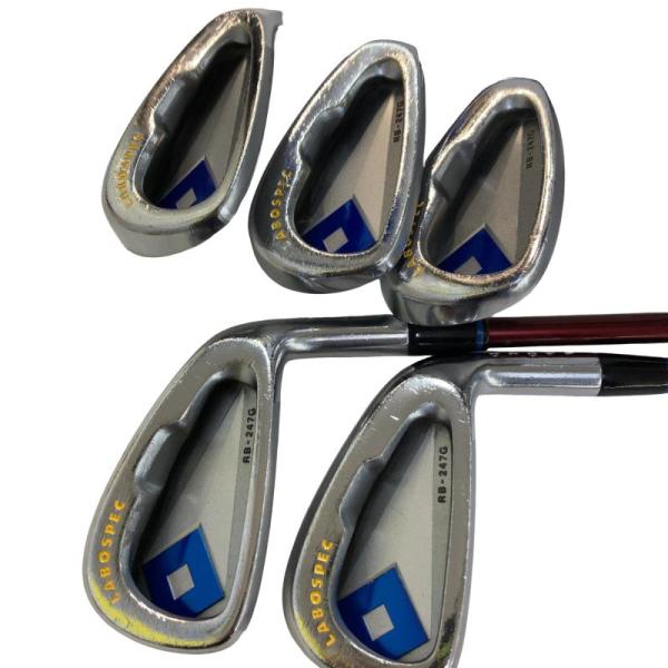 中古　Cランク　ダイワ（グローブライド）　ＯＮＯＦＦ　ＯＮＯＦＦ　ＬＡＢＯＳＰＥＣ　ＲＢ−２４７Ｇ　６Ｓ（実本数：５本セット）　アイアンセット　純正特注シャフト 　フレックスＲ ロフト角:24.00