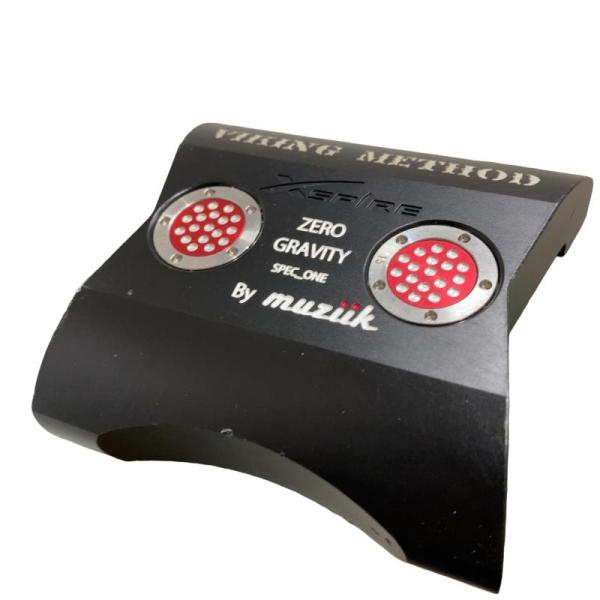 中古　Cランク　ｍｕｚｉｉｋ　ＸＳＰＩＲＥ　ＸＳＰＩＲＥ　ＶＩＫＩＮＧ　ＭＥＴＨＯＤ　３４インチ（ストレート）　パター　スチール 　フレックスその他 ロフト角:0.00