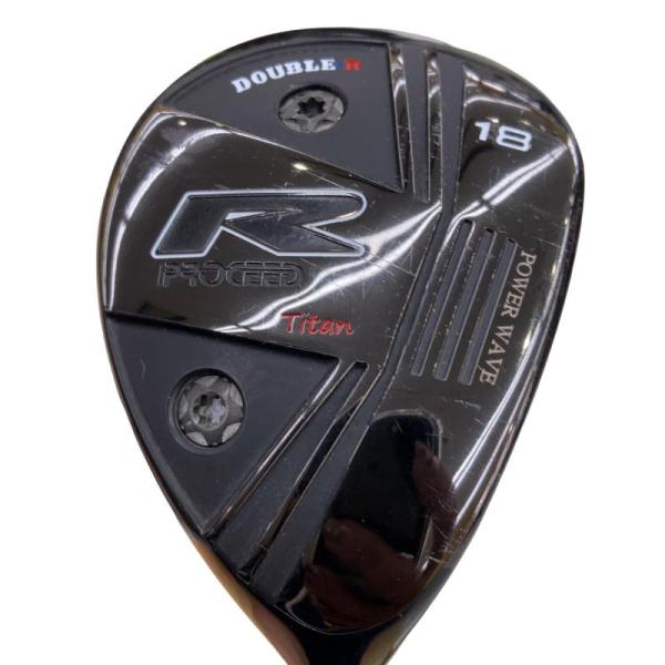 中古　Cランク　ジャスティック　ＰＲＯＣＥＥＤ　ＰＲＯＣＥＥＤ　ＤＯＵＢＬＥ−Ｒ　ＵＴ　１８°　ユーティリティ　リシャフト 　フレックスその他 ロフト角:18.00