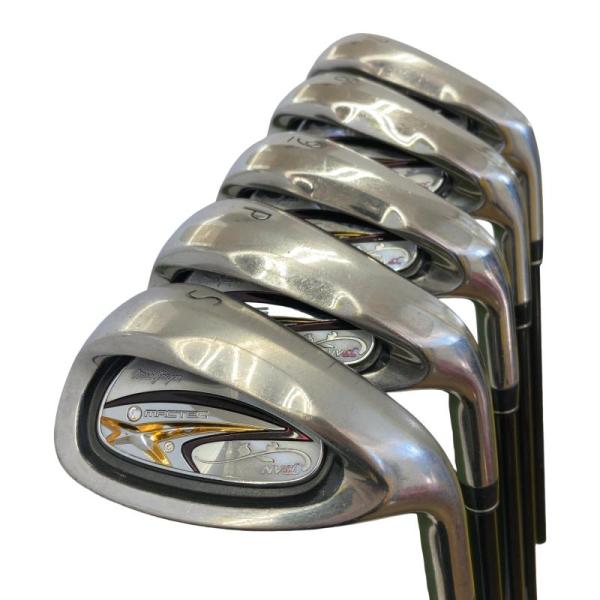 中古　Cランク　マグレガー　ＭＡＣＴＥＣ　ＭＡＣＴＥＣ　ＮＶ　ＳＬ　５Ｓ　レディース（実本数：５本セット）　アイアンセット　ＮＶＳＬ−２０１ＩＰ 　フレックスＬ ロフト角:36.00