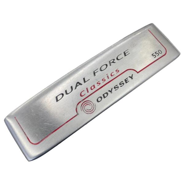 中古　Cランク　オデッセイ　ＤＵＡＬ　ＦＯＲＣＥ　Ｃｌａｓｓｉｃｓ　ＤＵＡＬ　ＦＯＲＣＥ　Ｃｌａｓｓｉｃｓ　５５０　３４インチ　パター　スチール 　フレックスその他 ロフト角:3.00
