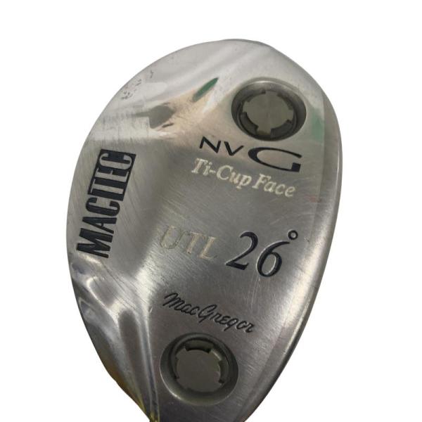 中古　Cランク　マグレガー　ＭＡＣＴＥＣ　ＭＡＣＴＥＣ　ＮＶＧ　ＵＴＬ　２６°　レディース　ユーティリティ　トリプルアクション　プラス 　フレックスＬ ロフト角:26.00