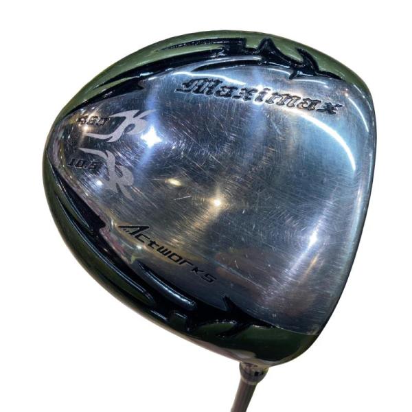 中古　Cランク　ワークスゴルフ　Ａｃｔｗｏｒｋｓ　Ａｃｔｗｏｒｋｓ　ＭＡＸＩＭＡＸ　１０．５°　ドライバー　ＷＯＲＫＴＥＣ　Ｖ−ＳＰＥＣ　α−ＩＩＩ 　フレックスＲ ロフト角:10.50