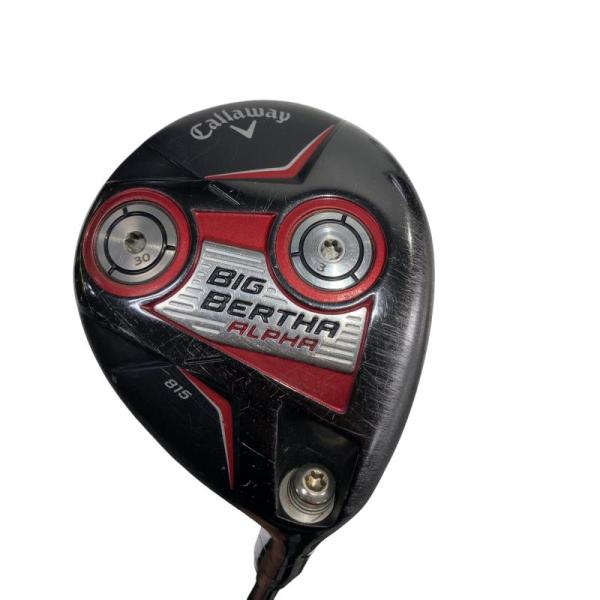 中古　Cランク　キャロウェイ　ＢＩＧ　ＢＥＲＴＨＡ　ＢＩＧ　ＢＥＲＴＨＡ　ＡＬＰＨＡ　８１５　１８°　フェアウェイウッド　ＢＩＧ　ＢＥＲＴＨＡ　ＡＬＰＨＡ　８１５（フェアウェイ） 　フレックスＳ ロフト角:18.00