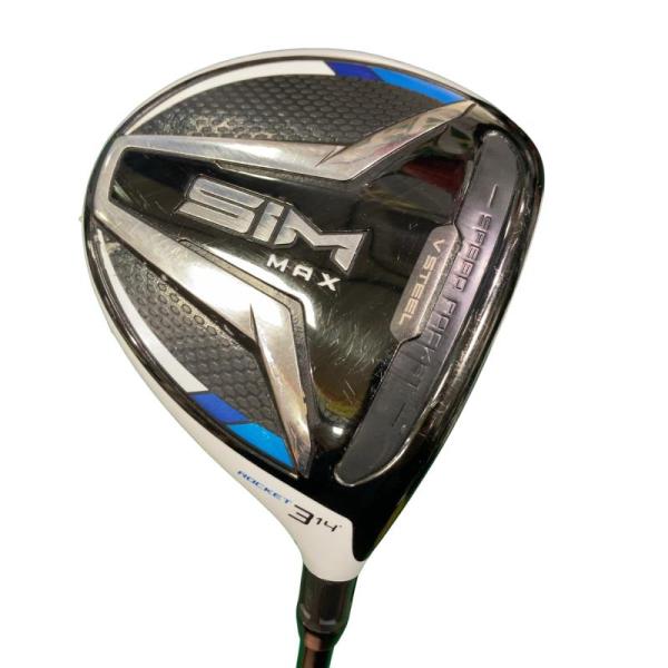 中古　Cランク　テーラーメイド　ＳＩＭ　ＳＩＭ　ＭＡＸ　ＲＯＣＫＥＴ　３Ｗ　ＵＳＡ　フェアウェイウッド　リシャフト 　フレックスその他 ロフト角:14.00