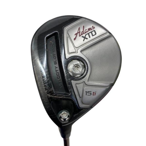 中古　Cランク　アダムスゴルフ　Ａｄａｍｓ　Ａｄａｍｓ　ＸＴＤ　ｔｉ　１５°　レフティ　フェアウェイウッド　ＸＴＤ　ｔｉ（フェアウェイ） 　フレックスＳＲ ロフト角:15.00